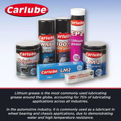 Carlube Lithium 2 Wheel Bearing Multipurpose Grease Corrosion ...