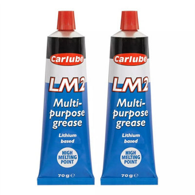 Carlube Lithium Wheel Bearing Multi-Purpose Grease Corrosion Protection 70g x2 | DIY at B&Q