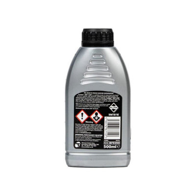 Carlube Synthetic Brake & Clutch Fluid DOT4 Esp Advanced Braking Sys 500ml x6