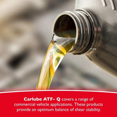 Buy Carlube Transmission Fluid ATF Q Dexron 2 Power Steering Liquid 1L ...