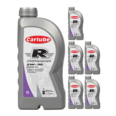 Carlube Triple R 5W-30 Fully Synthetic Oil For Ford Petrol Diesel ...