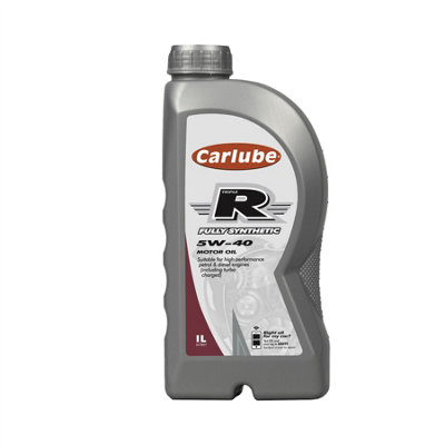 Carlube Triple R 5W-40 Fully Synthetic Low Ash Oil Petrol & Diesel ...