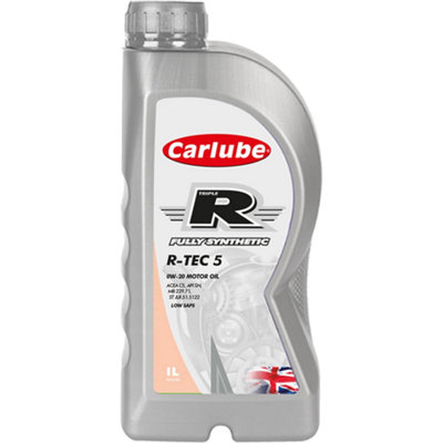 Carlube Triple R TEC 5 0W-20 C5 Fully Synthetic Car Motor Engine Oil 1L ...