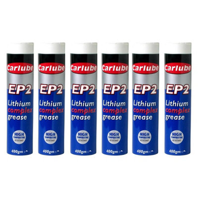 Carlube YLC400 EP2 Lithium Complex Grease Cartridge High Temperature ...