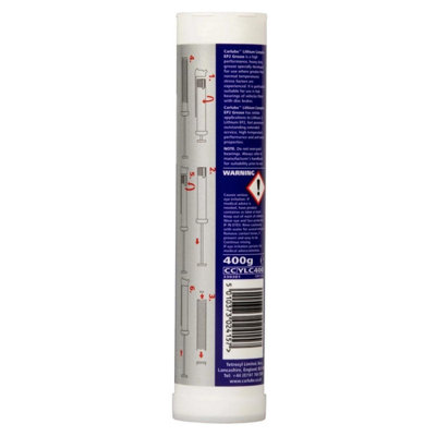 Carlube YLC400 EP2 Lithium Complex Grease Cartridge High Temperature 400g