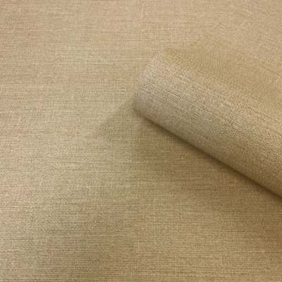 Carmella Plain Textured Heavyweight Vinyl Wallpaper Sand Belgravia 7163