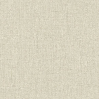 Carmella Plain Textured Vinyl Wallpaper Cream Belgravia 7154