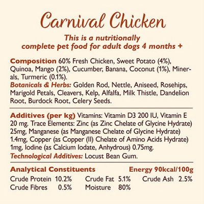 Carnival Chicken Tin 400g (Pack of 6)