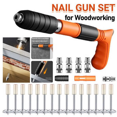 Carpentry Integrated Pneumatic Nailer Manual Steel Nailer ...
