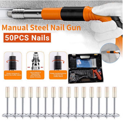 Carpentry Integrated Pneumatic Nailer Manual Steel Nailer ...