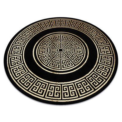 Carpet ALLURE 1968 circle Greek key, frame - Structural, stylish ...