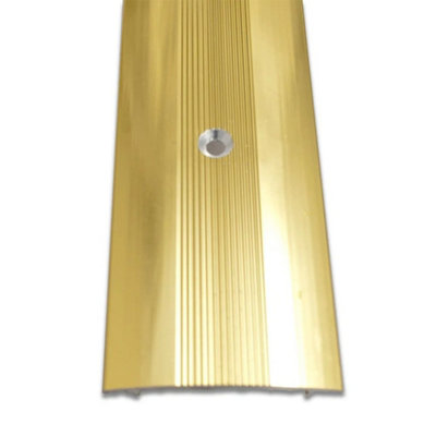 Carpet Flooring Flat Gold Door Bar Threshold Cover Strip 40mm x 0.9m (3 ...