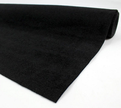 Carpet Roll Car Boot Lining Floor Mat Black 1m x 3m Automotive