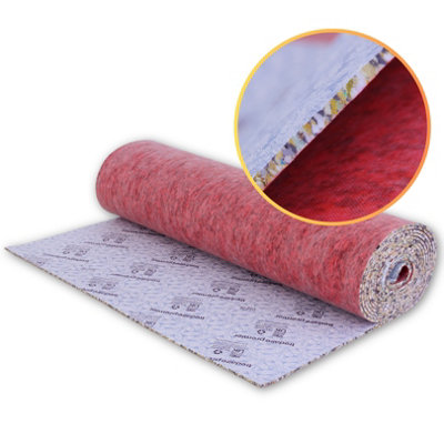 Carpet Underlay - 9mm Thick - High-Density PU Flooring Underlay Foam ...