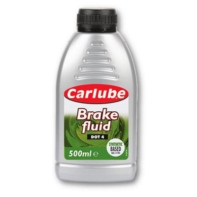 CarPlan BFL050 Brake & Clutch Fluid Dot 4 500ml - FMVSS 116 DOT 4, SAE J1704