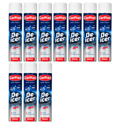 Carplan Bluestar Super De Icer Pressurised Spray 600ml Fast Effective ...