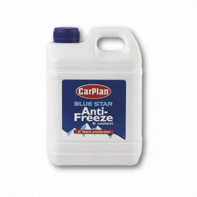 CarPlan BSR005 Blue Star Ready Mixed Antifreeze & Engine Coolant 5L 5 ...