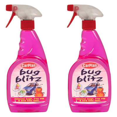 Carplan Bug Insect Tree Sap & Bird Lime Droppings Remover Trigger Spray ...