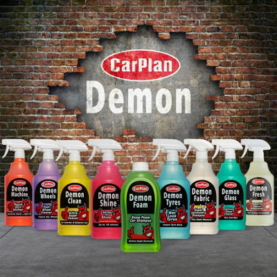 CarPlan Demon Car Wash Detailing Active Interior Exterior Super Clean 1L