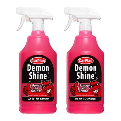 Carplan Demon Shine Spray On Shine Car Wax Polish Spray & Wipe 1L 1 ...