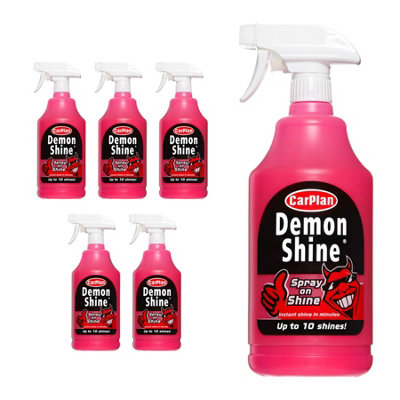 Carplan Demon Shine Spray On Shine Car Wax Polish Spray & Wipe 1L 1 ...
