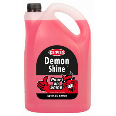 Carplan Demon Shine Spray On Shine Car Wax Polish Spray & Wipe 5L 5 ...