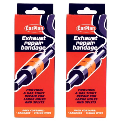 Carplan Exhaust Repair Bandage Packet Gas Tide Repair For Large Holes ...