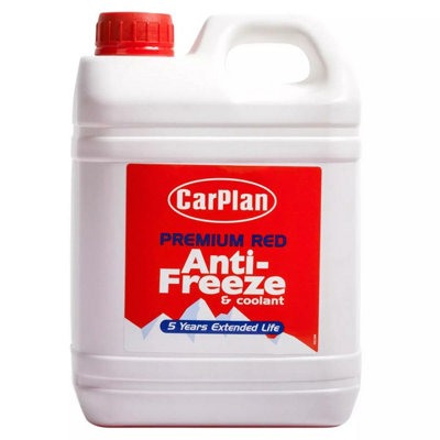 Carplan Red Antifreeze Coolant Longlife Concentrate 2L x 3