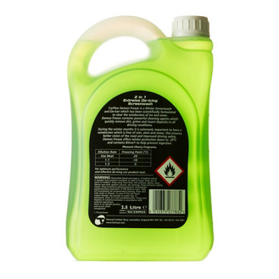 CarPlan Screen Wash Windscreen Fluid De-Icer Demon Winter Freeze -20C 2 ...