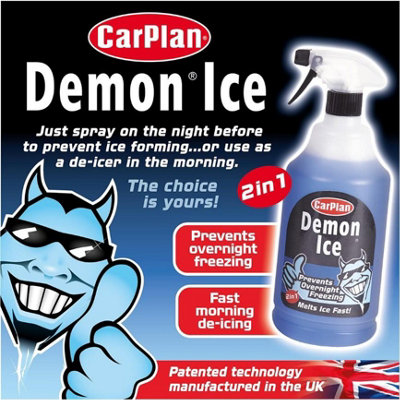 CarPlan Windscreen De Icer Pre Icer Prevents Freezing 1L Trigger Spray ...
