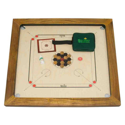 Carrom Board - Championship Game Set | DIY at B&Q
