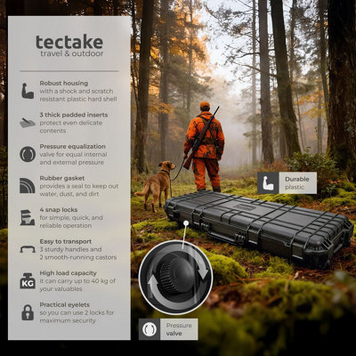 Carry Case - waterproof hard shell for drones, cameras, electronics ...