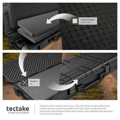 Carry Case - waterproof hard shell for drones, cameras, electronics ...