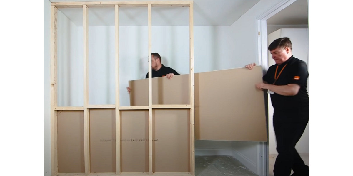 Plasterboard sizes at B&Q