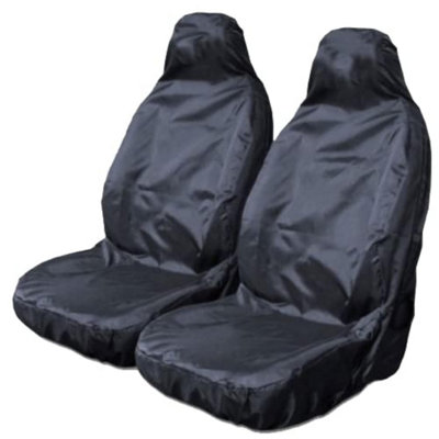 Carseatcover-UK Blkwpspfp 920 Heavy Duty Black Waterproof Car Seat ...