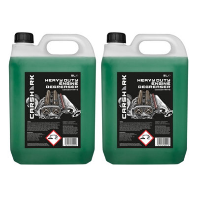 CARSHARK - Engine Degreaser - 2 x 5L - Heavy Duty Formula | DIY at B&Q