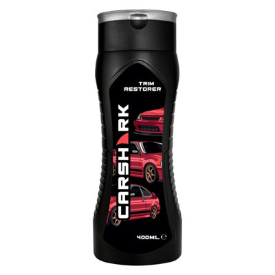 CARSHARK Trim Restorer, 400 ml, Black Plastic and Vinyl Restorer
