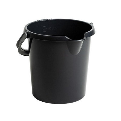 Casa 10L Bucket Midnight Black One Colour (One Size)