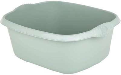 Casa Rectangular Washing Up Bowl Sage 39cm