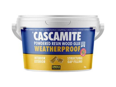 Cascamite Powdered Resin Wood Glue - 3kg at B&Q