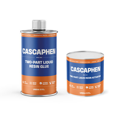 Cascaphen Two Part Resin Waterproof and Structural Glue - 670g | DIY at B&Q