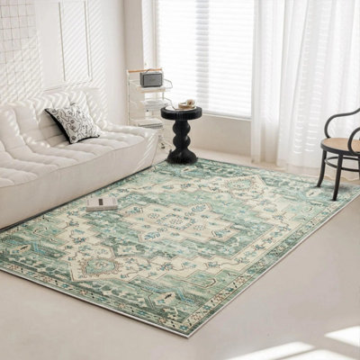 Cashmere Ember Rug Modern Indoor/Outdoor Area Carpet Bedroom Living ...