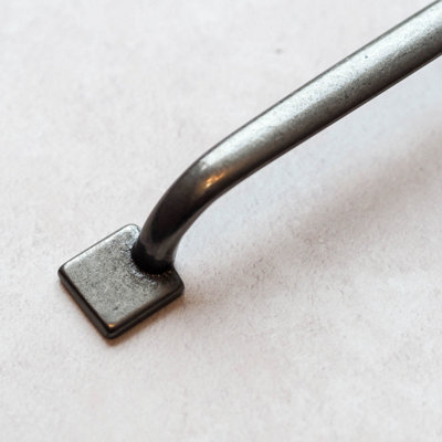 Cast Iron D Kitchen Cabinet Handle 128mm Antique Traditional Cupboard ...