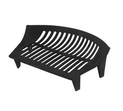 Cast Iron Fire Grate For 16 Inch Opening Heavy Duty Fire Log Coal ...