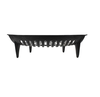 Cast Iron Fire Grate For 16 Inch Opening Heavy Duty Fire Log Coal ...