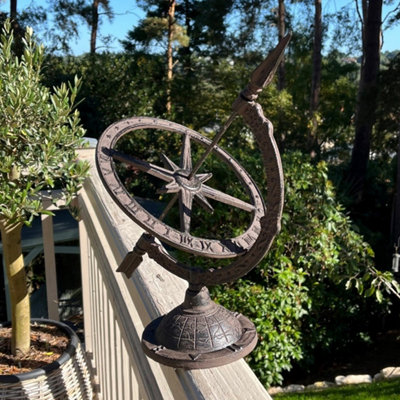 Cast Iron Garden Sundials (Pack of 2)