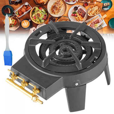 Cast Iron Gas Burner Ring Cast Iron Large Boiling LPG Cooker Catering ...