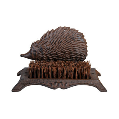 Buy Cast Iron Hedgehog Boot Scraper | DIY at B&Q
