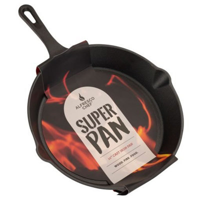 Cast Iron Pan Pre-Seasoned - 10 Inches