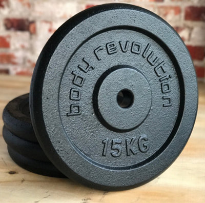 Cast Iron Weight Plates 2 x 5kg